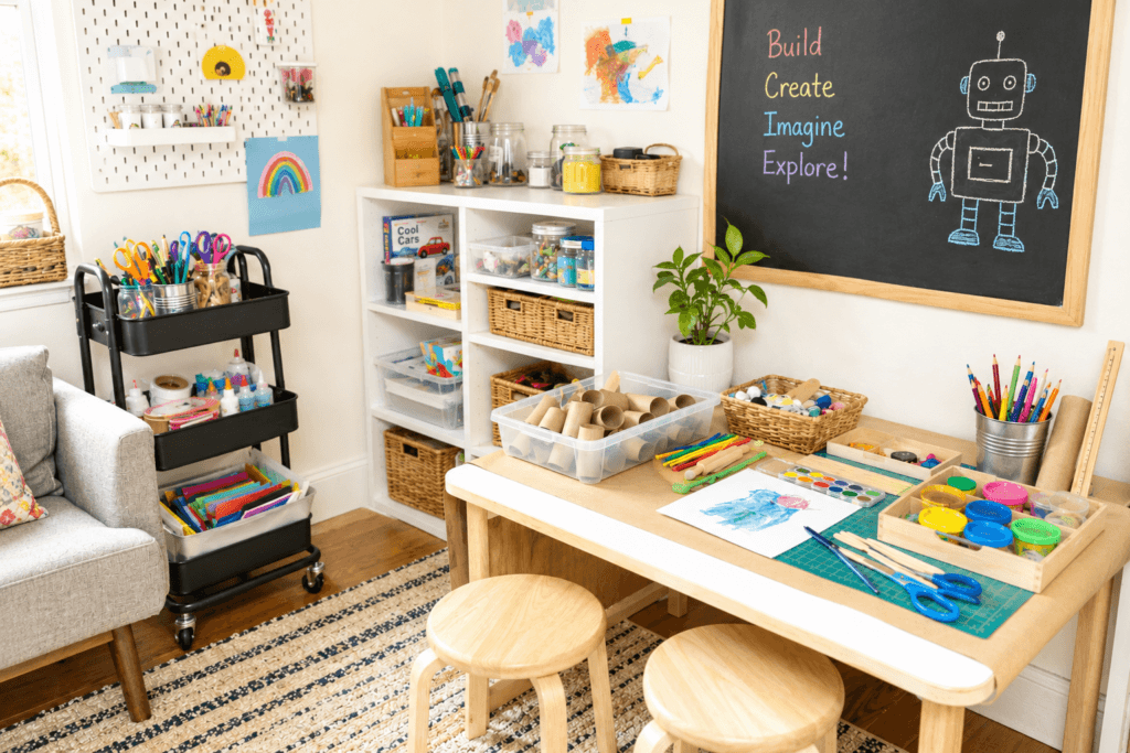 Small Spaces for Big Curiosity: Setting Up a Mini Makerspace at Home ...